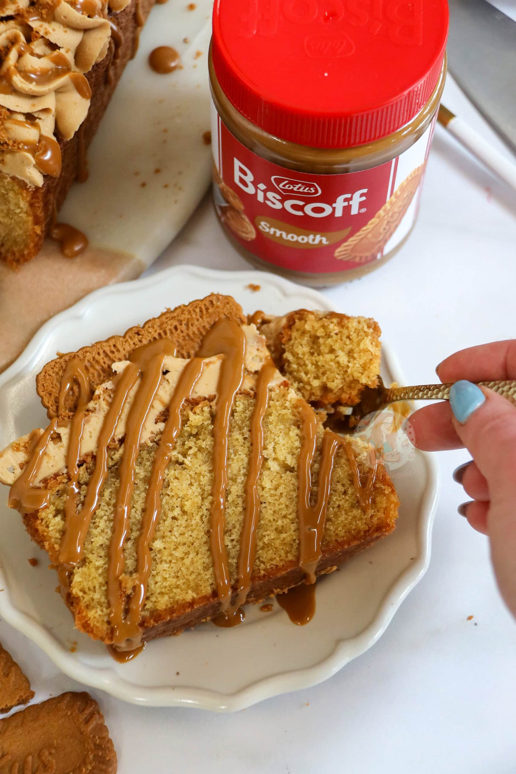 Biscoff Loaf Cake! - Jane's Patisserie