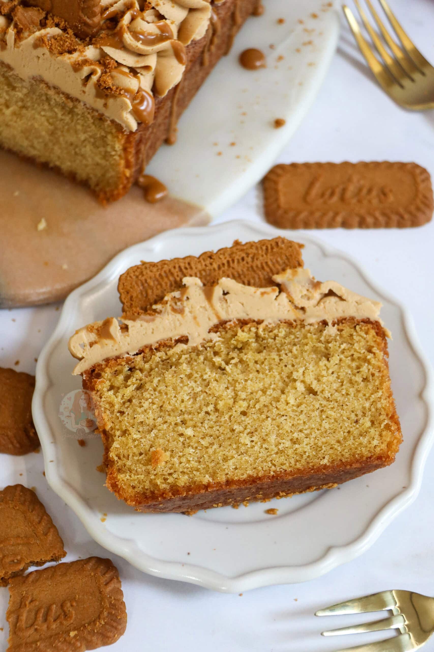 Biscoff Loaf Cake! - Jane's Patisserie
