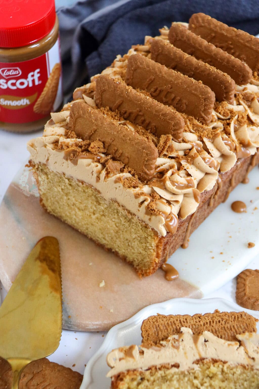 Biscoff Loaf Cake! - Jane's Patisserie