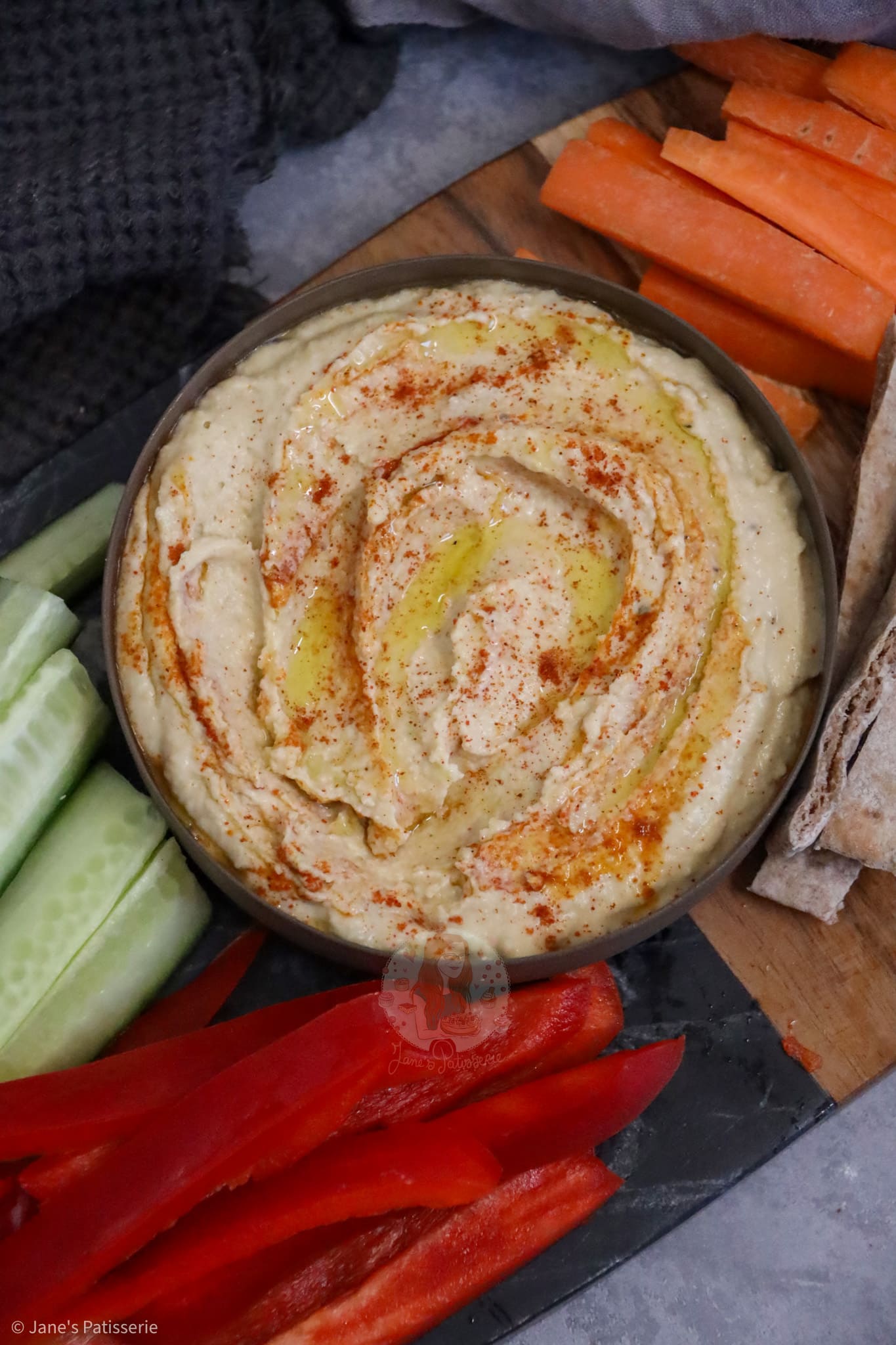 Homemade Houmous! - Jane's Patisserie