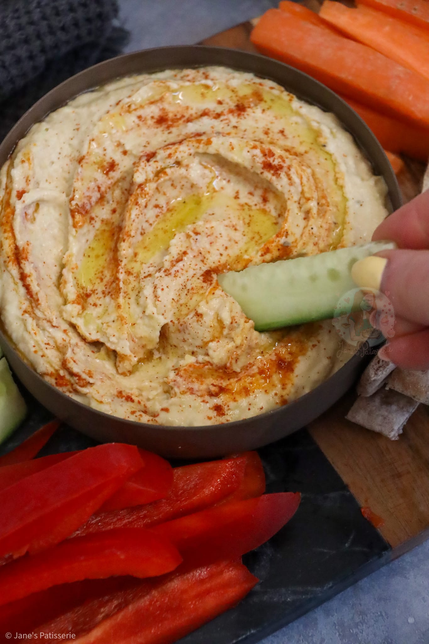 Homemade Houmous! - Jane's Patisserie