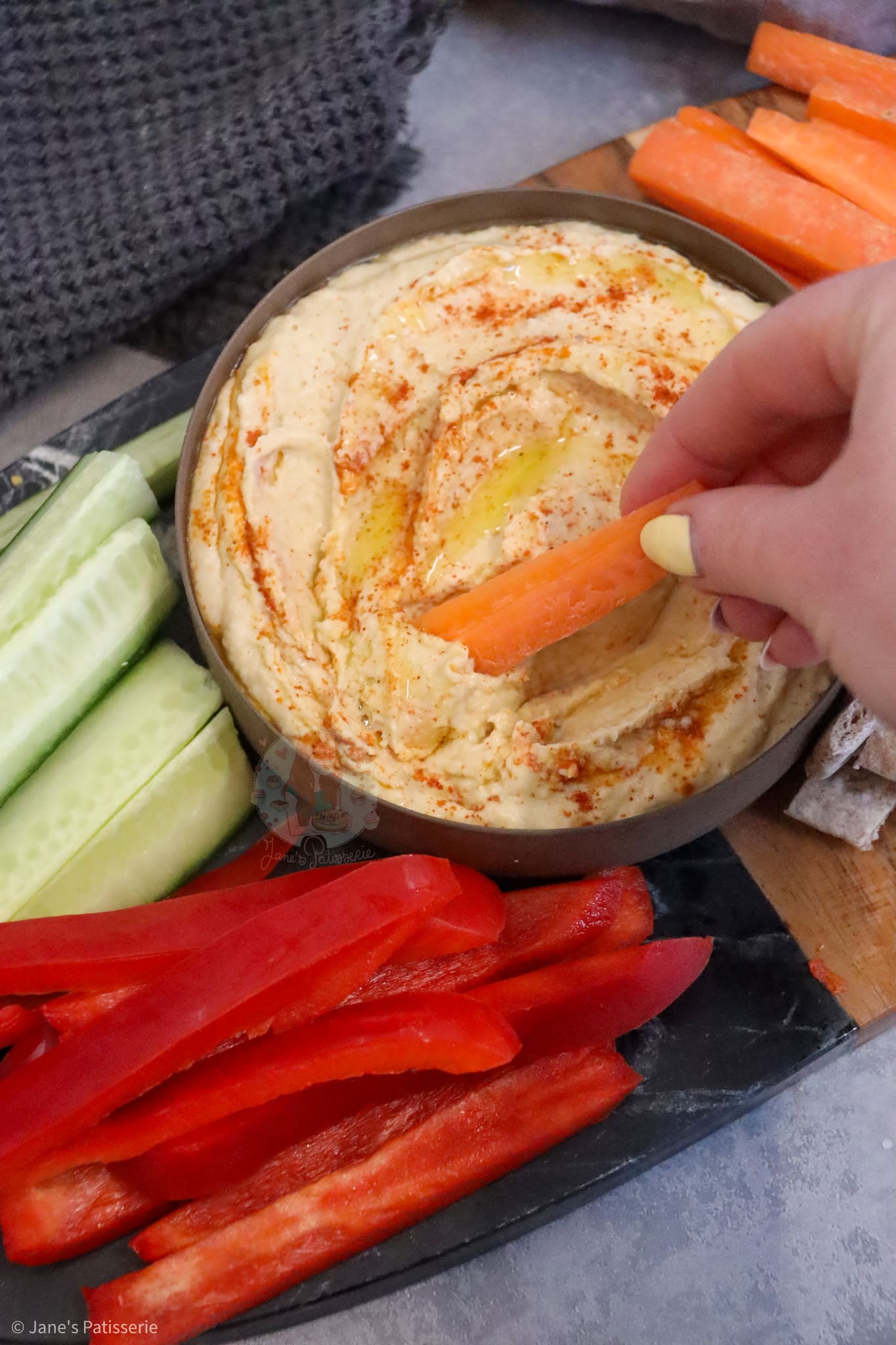 Homemade Houmous! - Jane's Patisserie