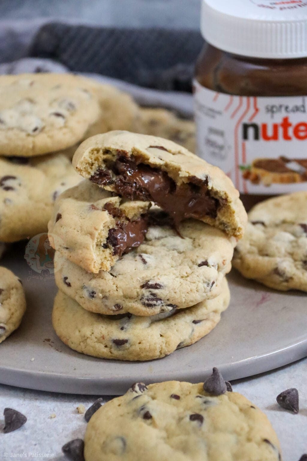 Nutella Stuffed Cookies! - Jane's Patisserie