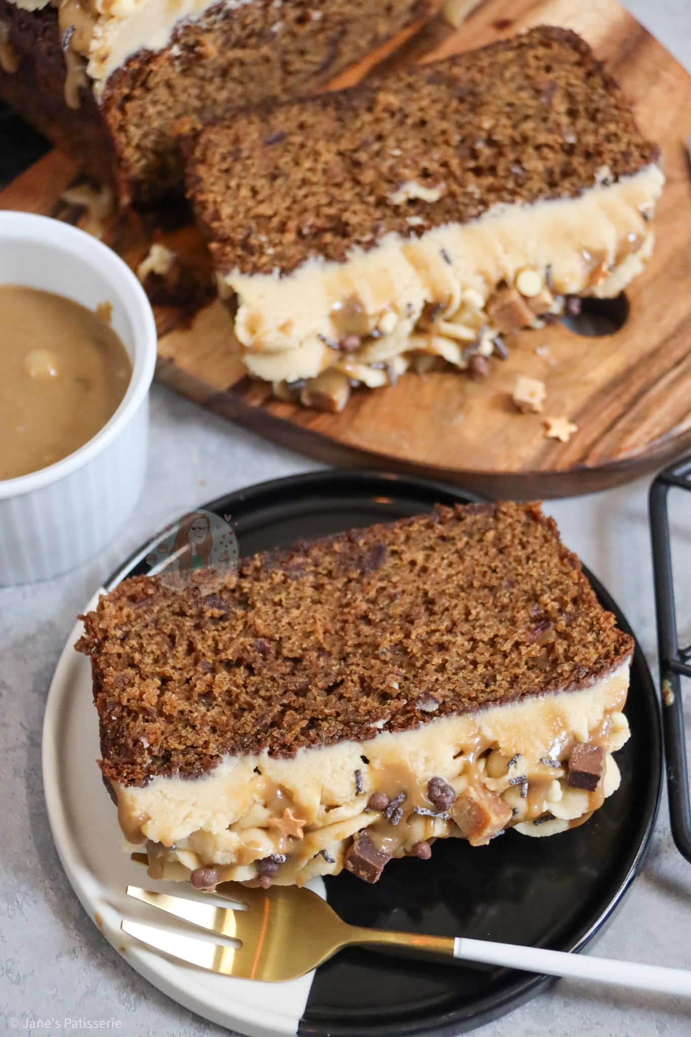Sticky Toffee Loaf Cake! - Jane's Patisserie