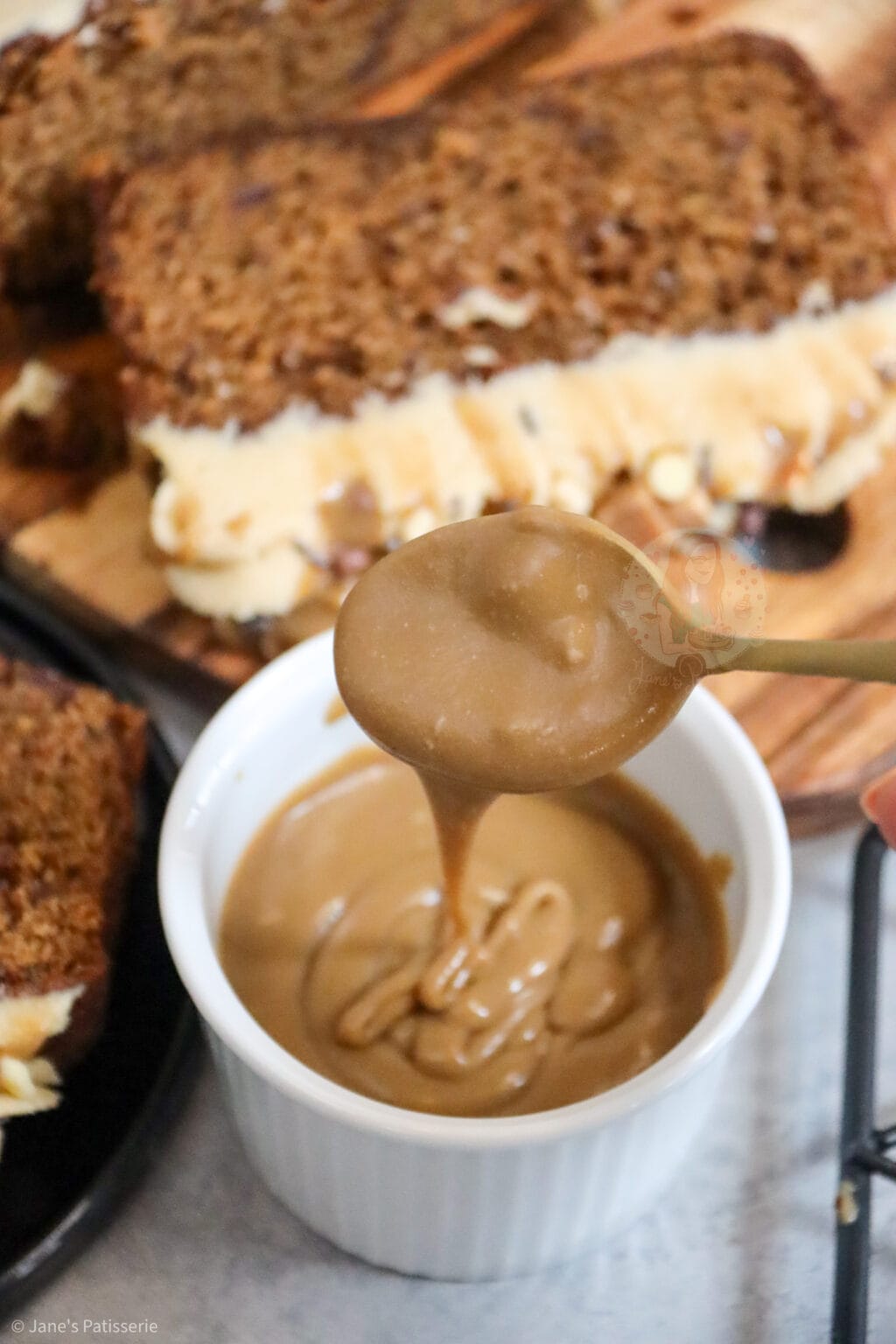Sticky Toffee Loaf Cake! - Jane's Patisserie