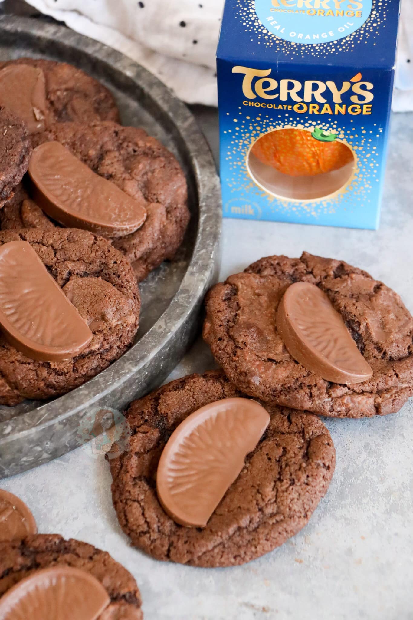 Terry's Chocolate Orange Cookies! - Jane's Patisserie