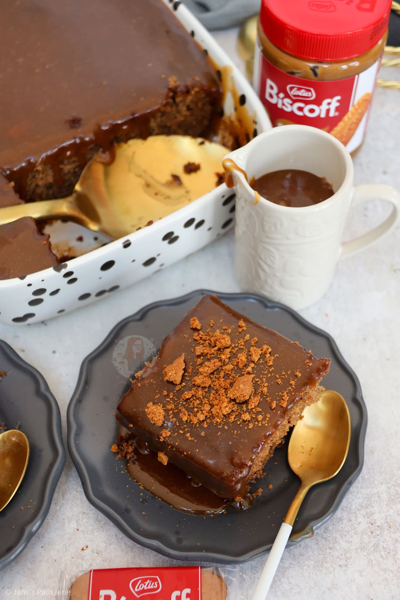 Biscoff Sticky Toffee Pudding - Jane's Patisserie