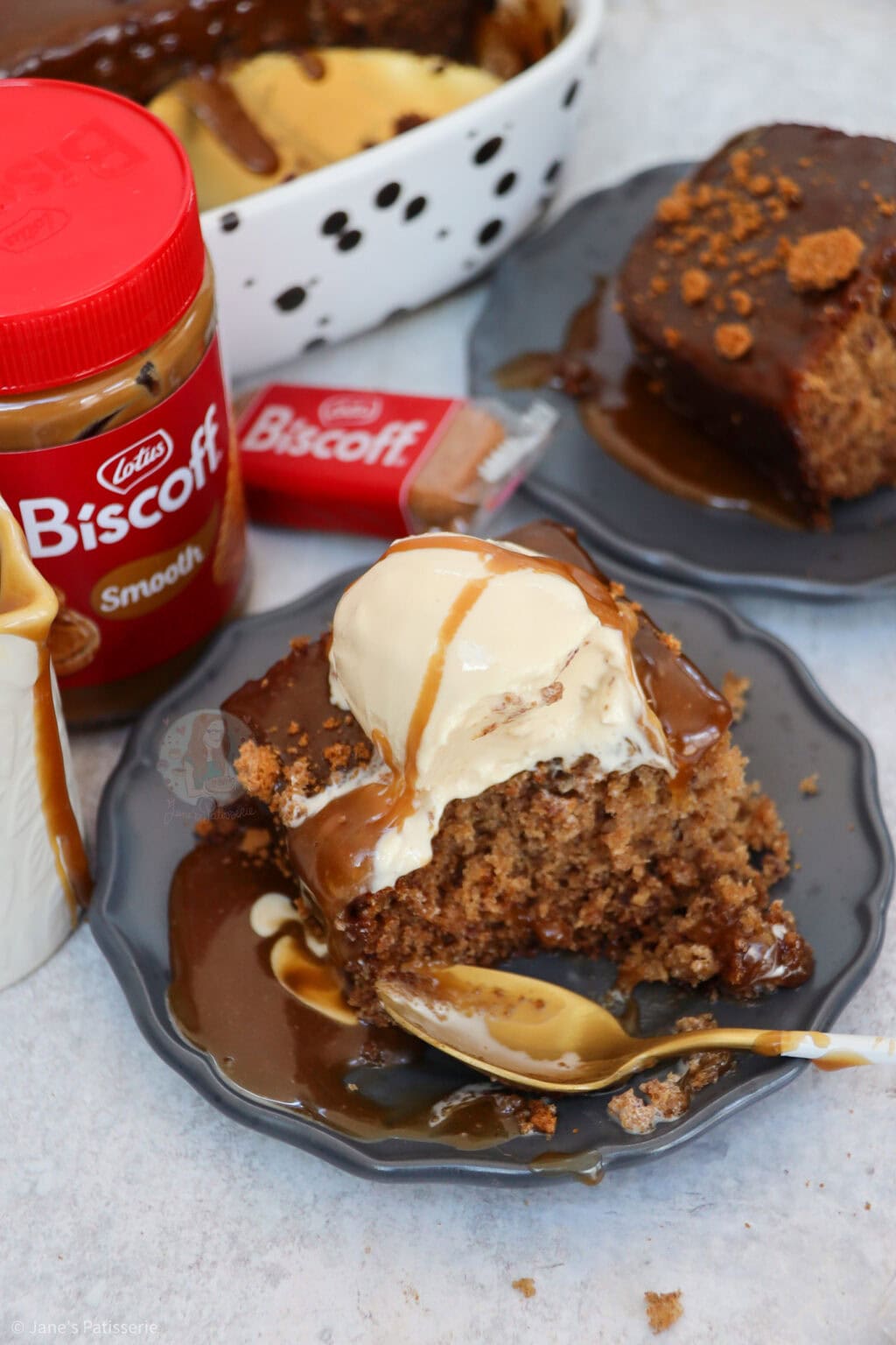 Biscoff Sticky Toffee Pudding - Jane's Patisserie