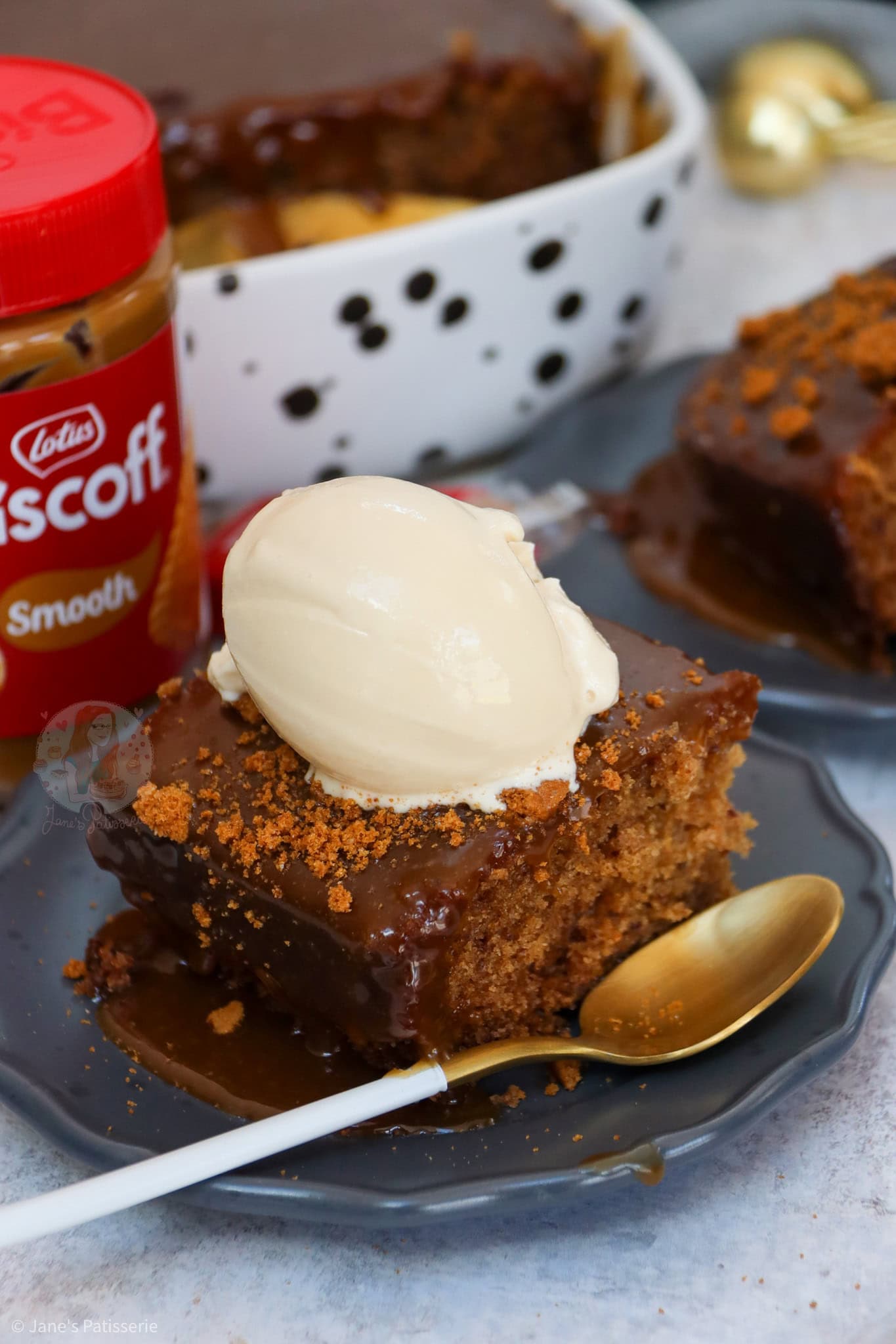 Biscoff Sticky Toffee Pudding - Jane's Patisserie