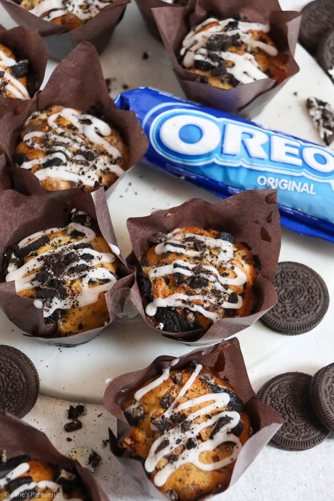 Oreo Muffins! - Jane's Patisserie
