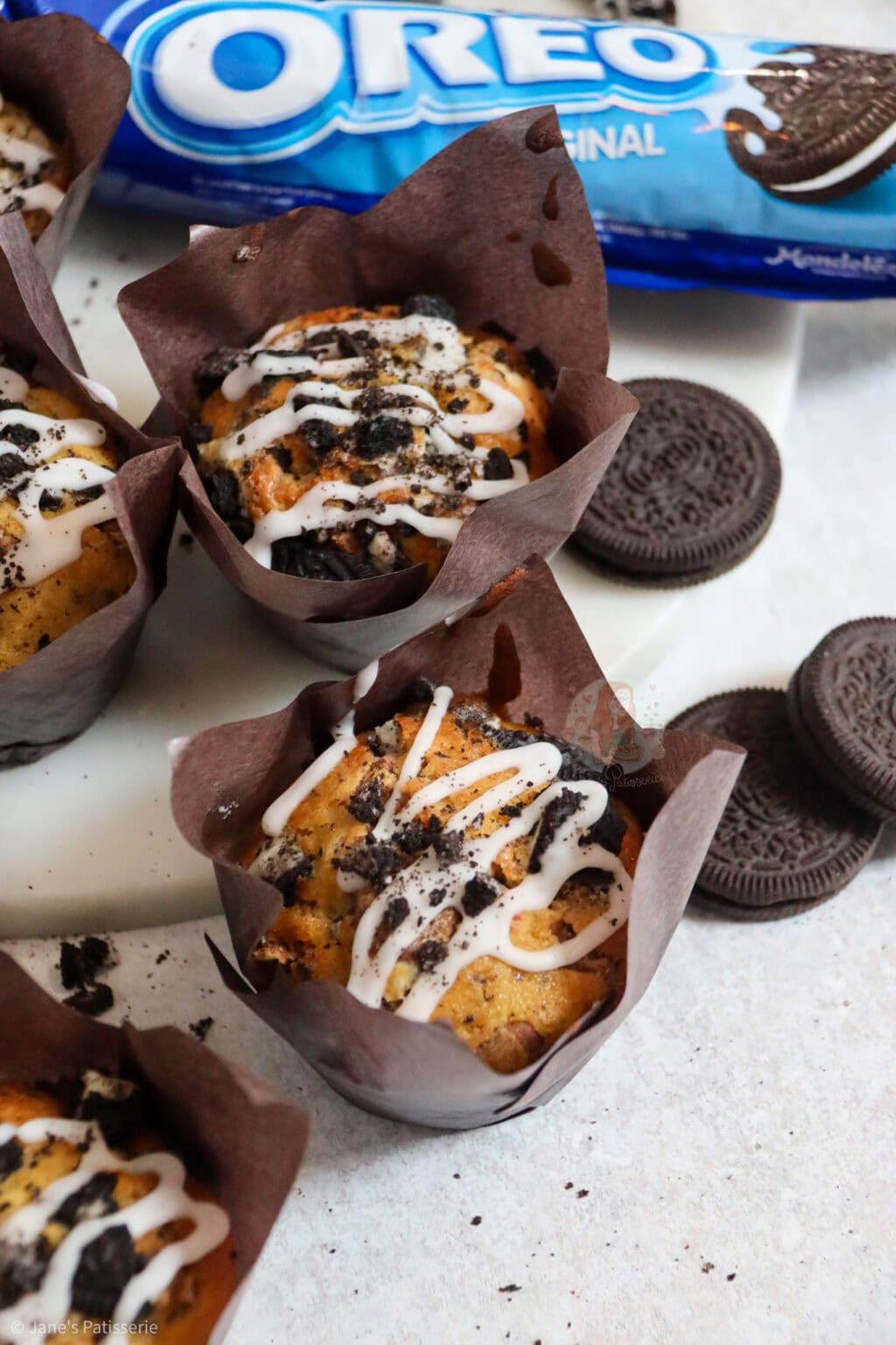 Oreo Muffins! - Jane's Patisserie