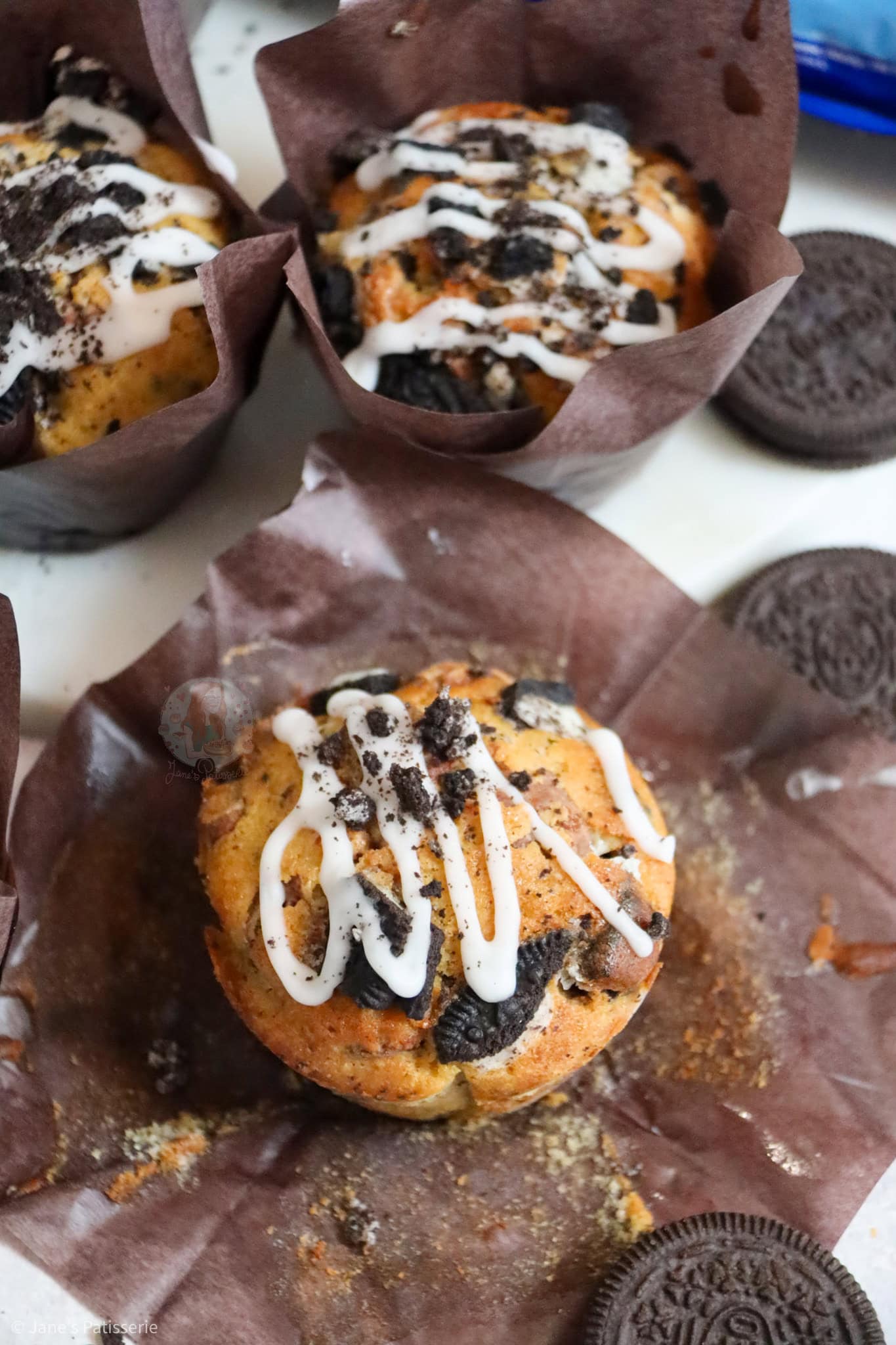 Oreo Muffins! - Jane's Patisserie