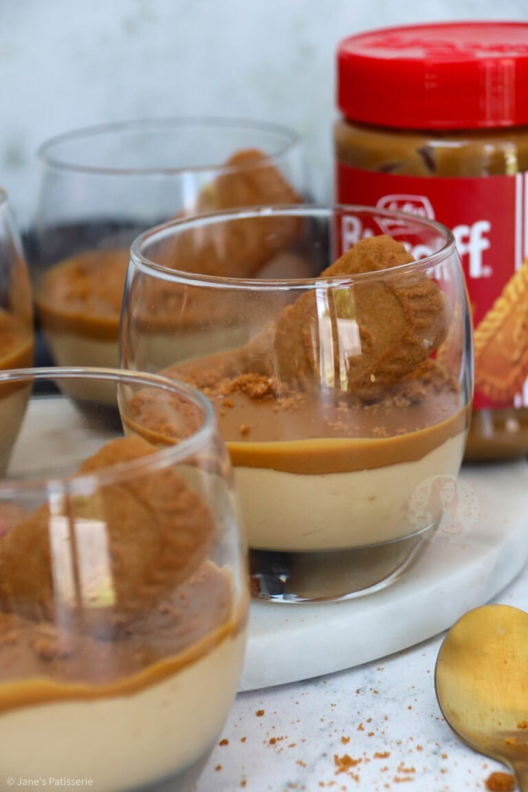 Three Ingredient Biscoff Mousse - Jane's Patisserie