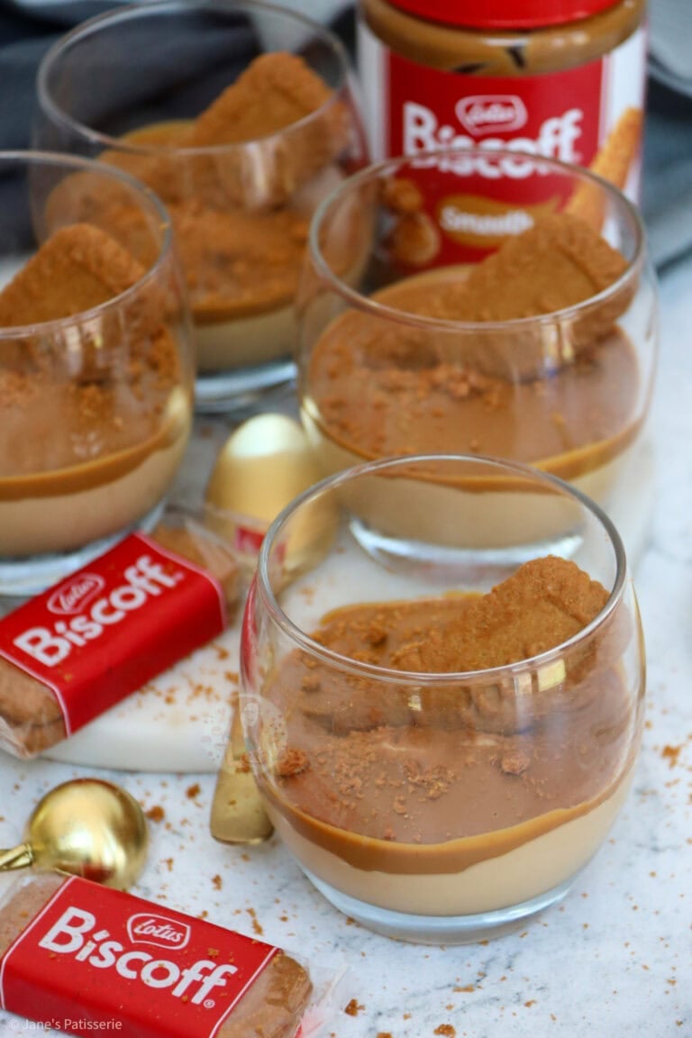 Three Ingredient Biscoff Mousse - Jane's Patisserie