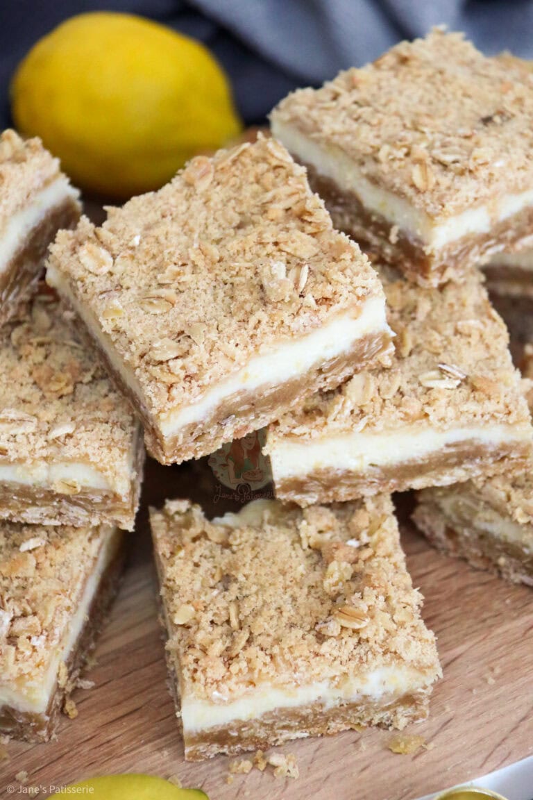 Lemon Crumble Bars! - Jane's Patisserie