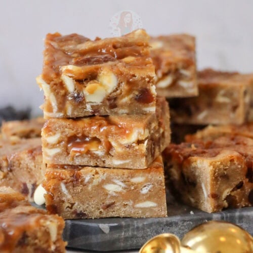 Sticky Toffee Blondies! - Jane's Patisserie