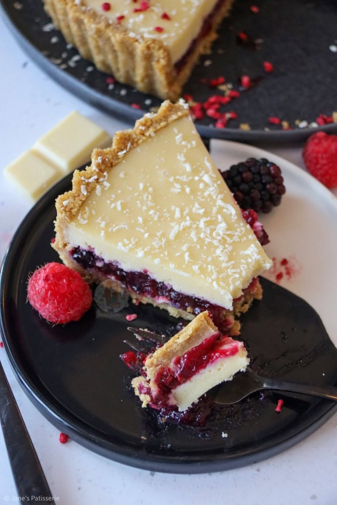 White Chocolate Berry Tart! - Jane's Patisserie