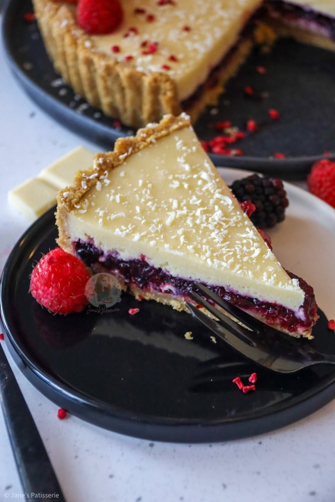 White Chocolate Berry Tart! - Jane's Patisserie