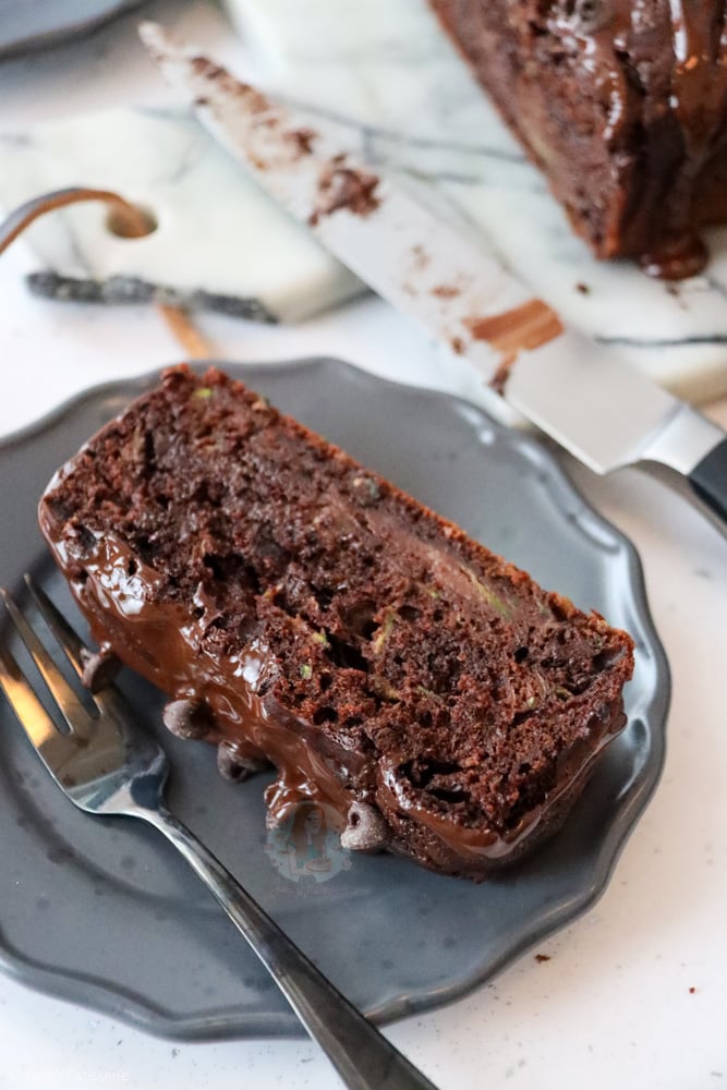 Chocolate Courgette Loaf Cake! - Jane's Patisserie