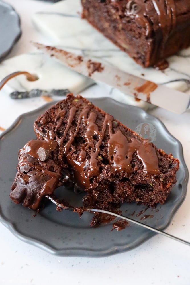 Chocolate Courgette Loaf Cake! - Jane's Patisserie