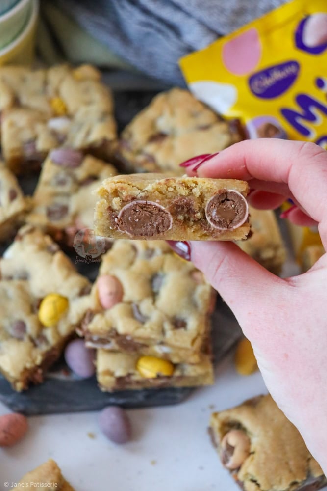 Mini Egg Cookie Bars - Jane's Patisserie