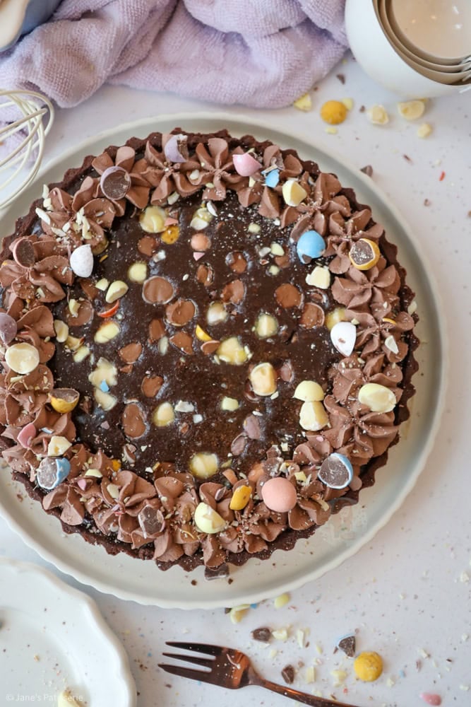 Easter Chocolate Tart! - Jane's Patisserie