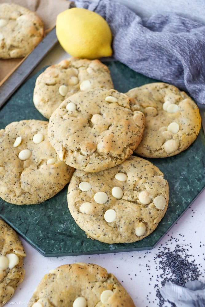 Lemon Poppyseed Cookies Recipe - Jane's Patisserie