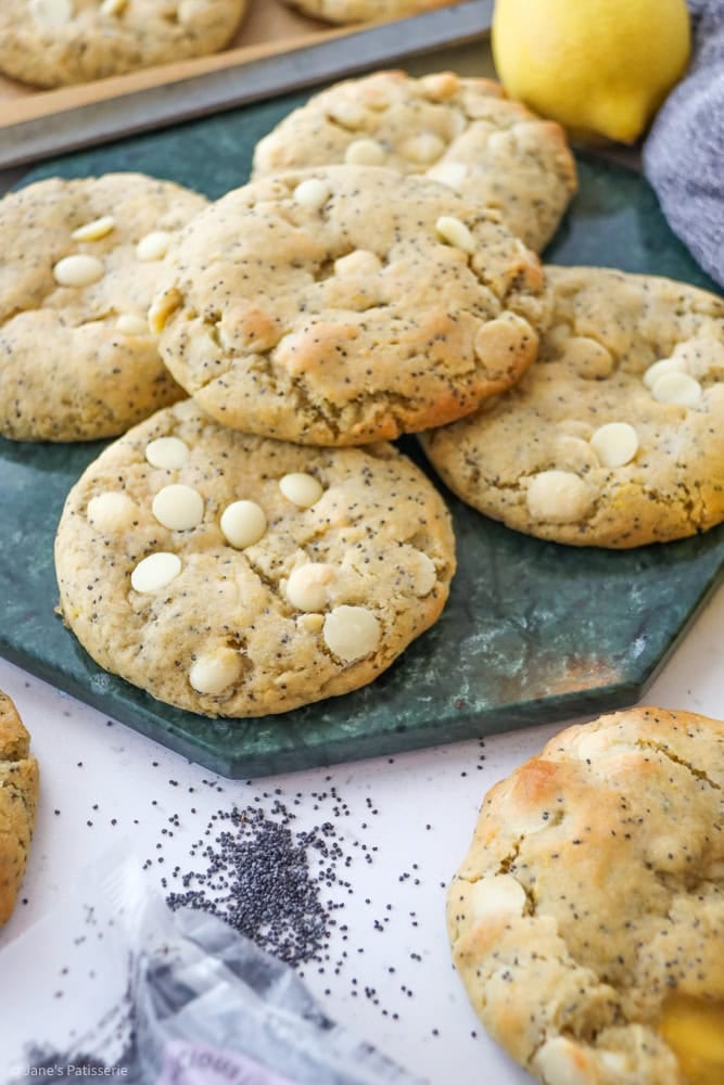 Lemon Poppyseed Cookies Recipe - Jane's Patisserie