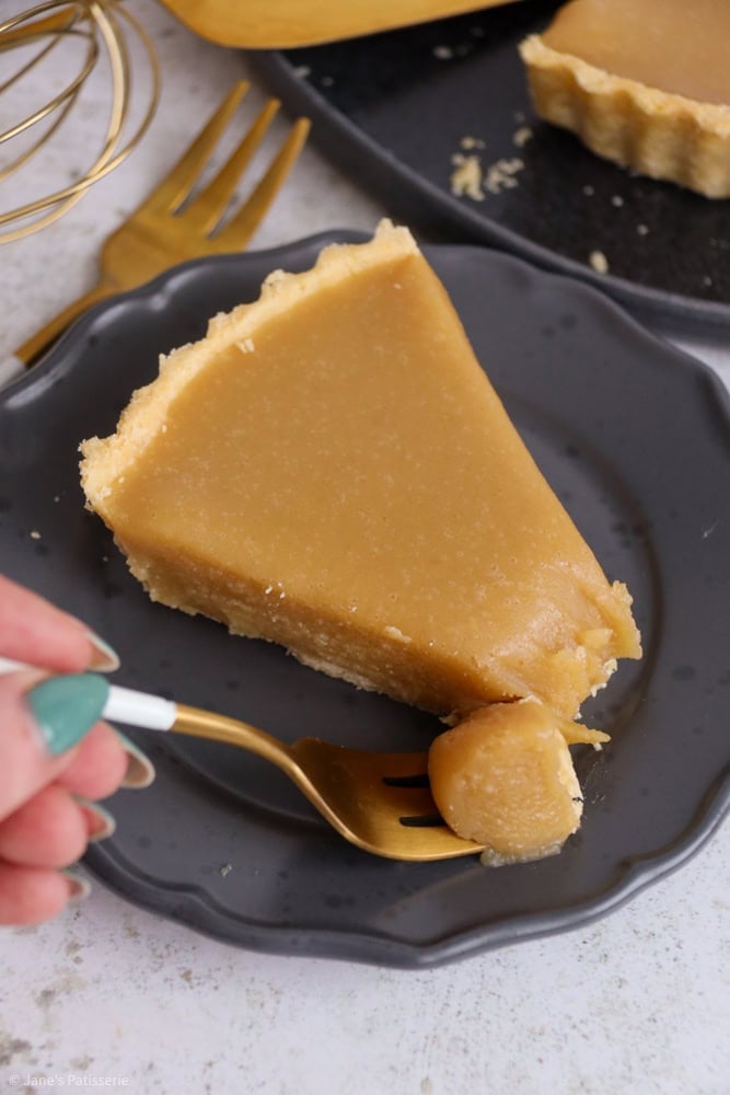 Butterscotch Tart - Jane's Patisserie