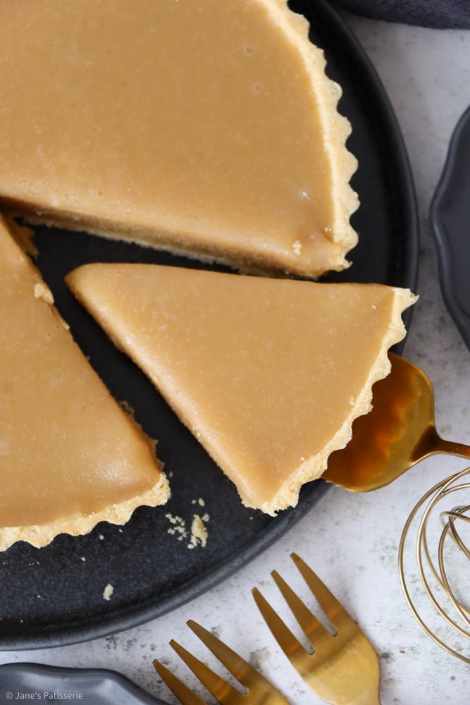Butterscotch Tart - Jane's Patisserie