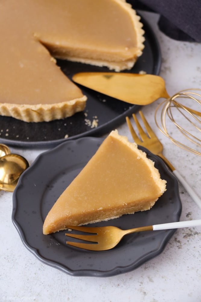Butterscotch Tart - Jane's Patisserie