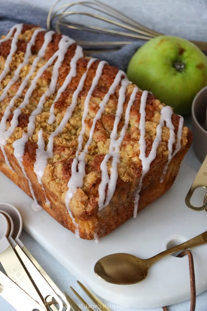 Apple Cinnamon Loaf Cake - Jane's Patisserie