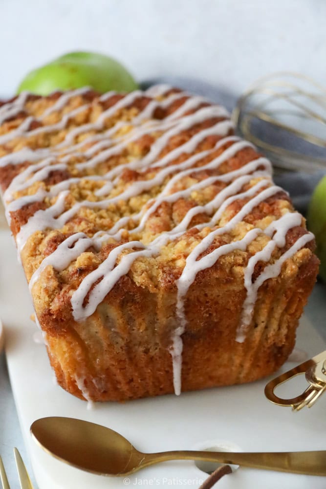 Apple Cinnamon Loaf Cake - Jane's Patisserie