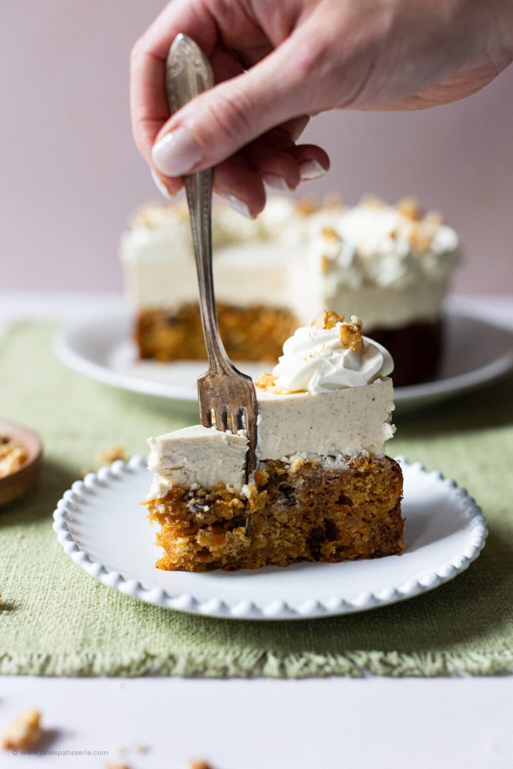 Carrot Cake Cheesecake! - Jane's Patisserie