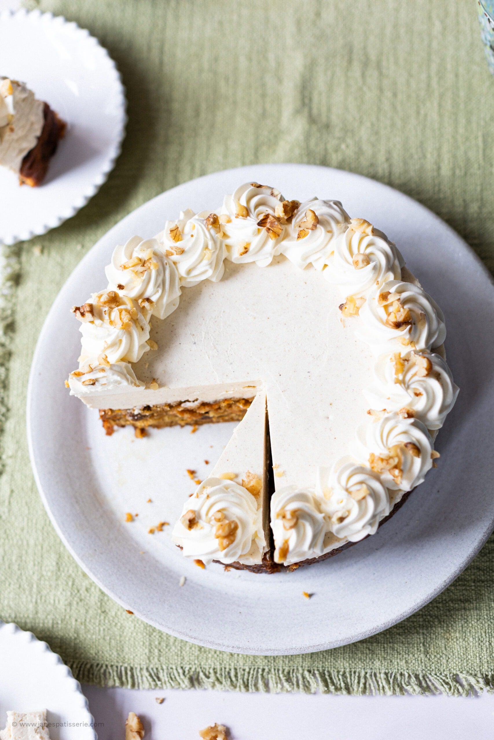 Carrot Cake Cheesecake! - Jane's Patisserie