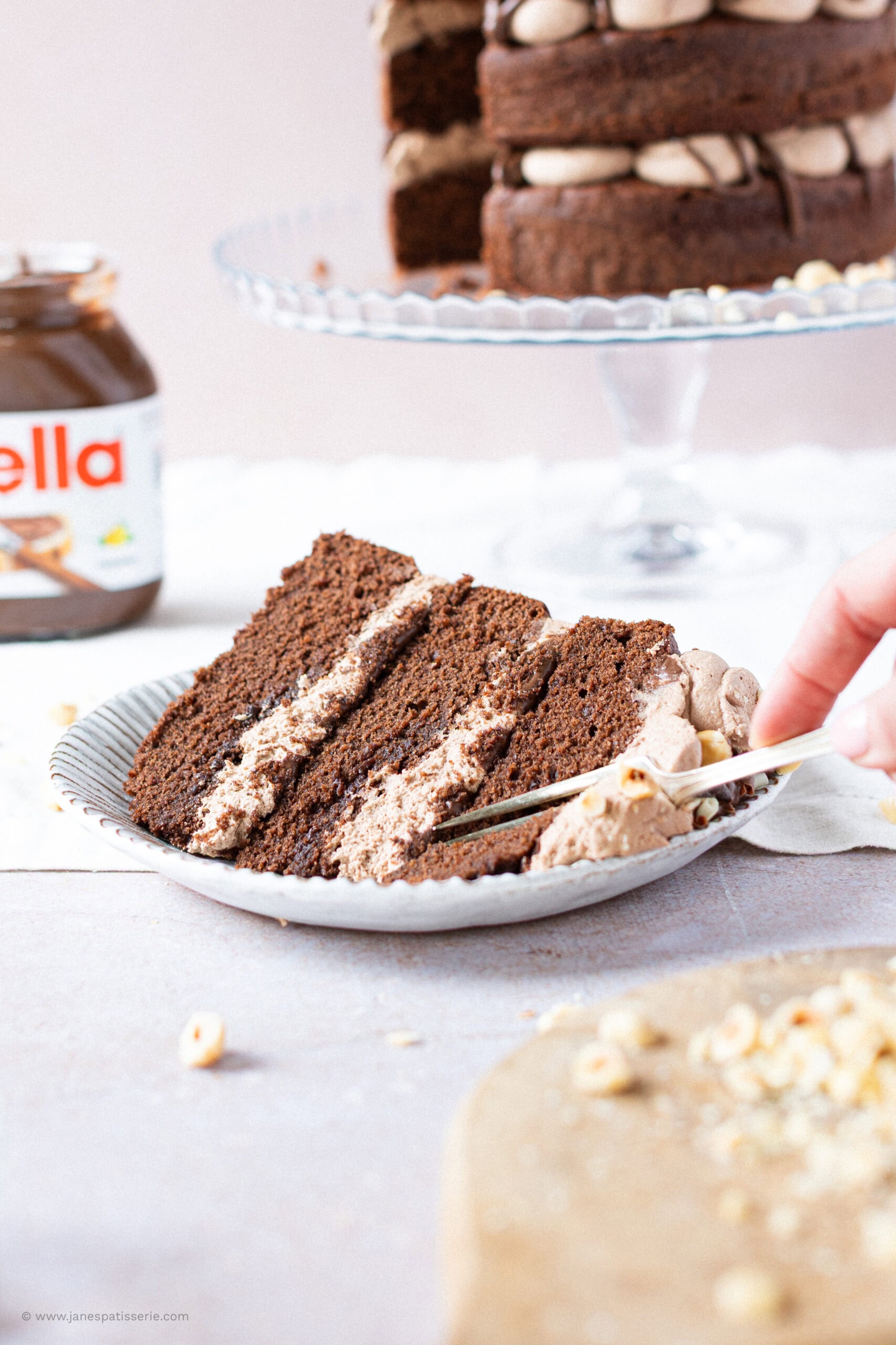 Nutella Cake! - Jane's Patisserie