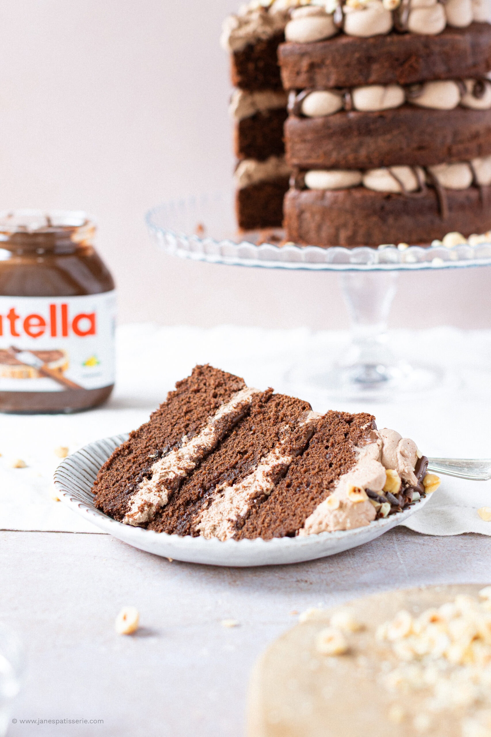 Nutella Cake! - Jane's Patisserie