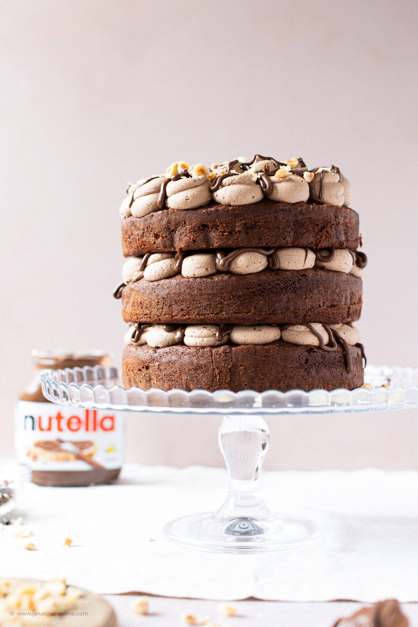 Nutella Cake! - Jane's Patisserie