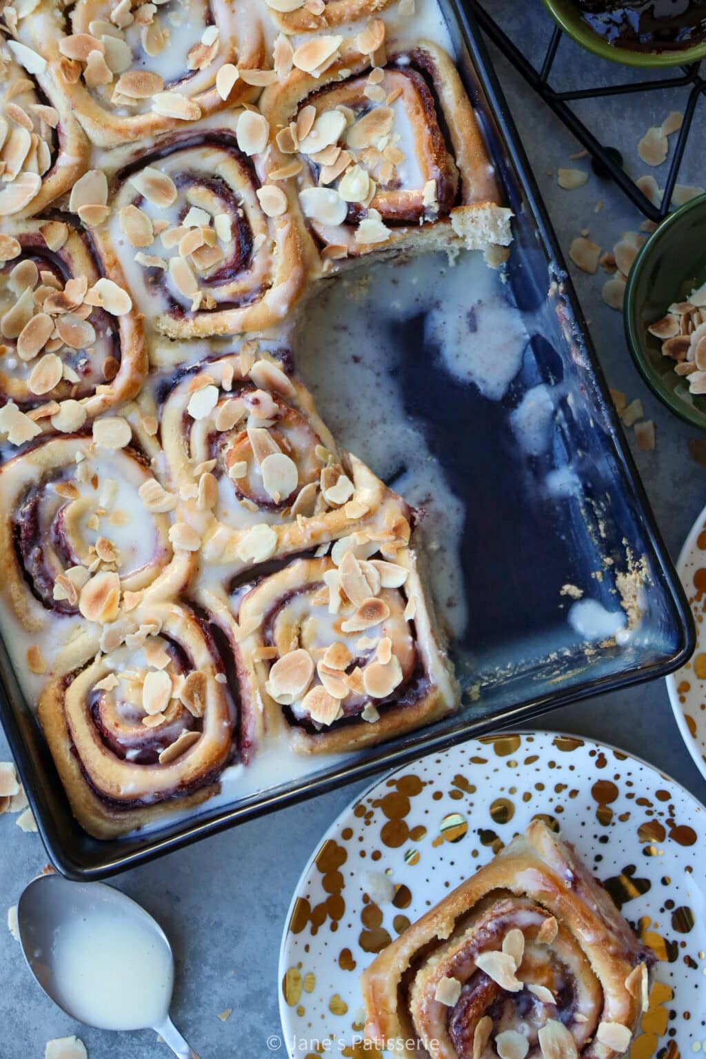 Bakewell Rolls! - Jane's Patisserie