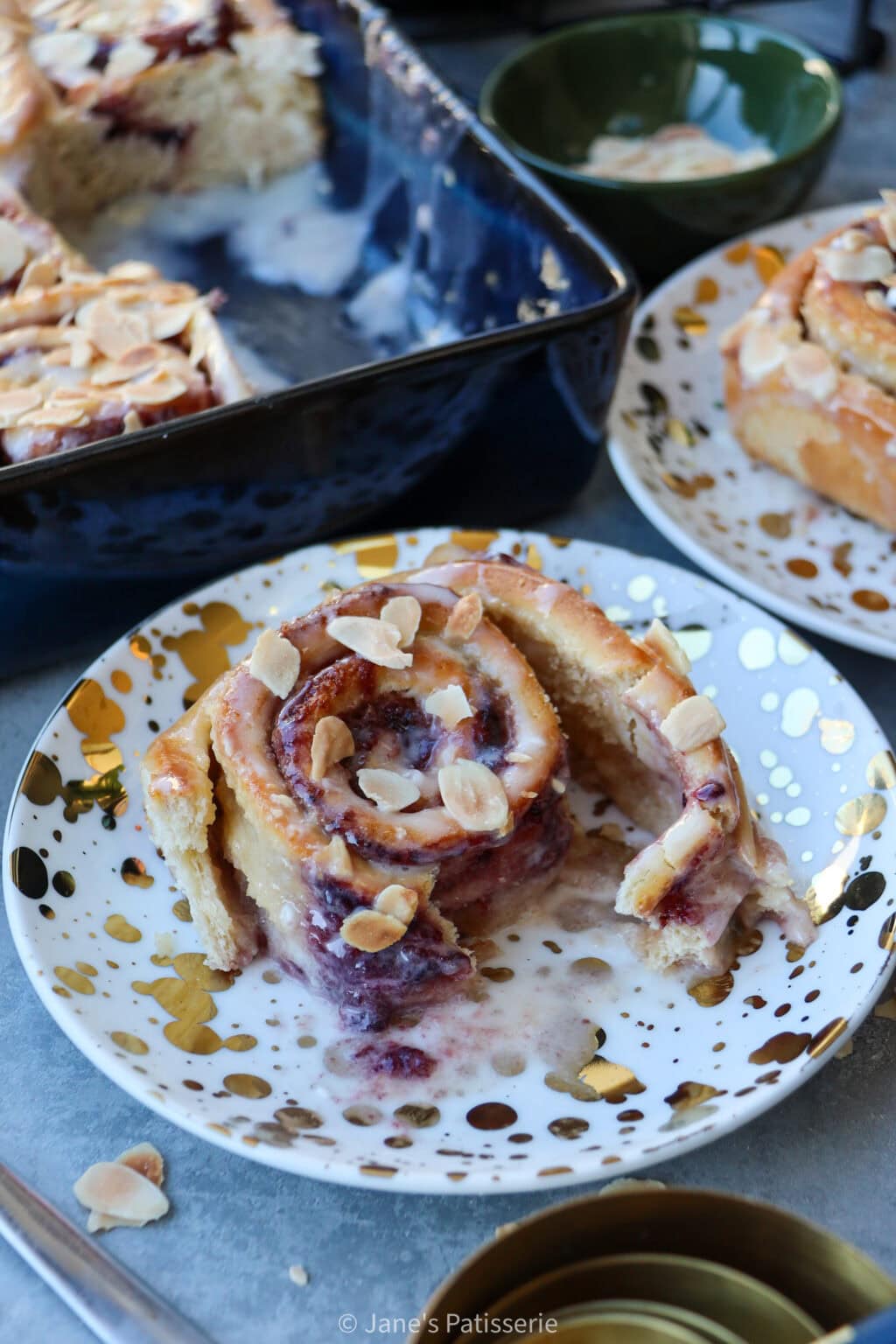 Bakewell Rolls! - Jane's Patisserie