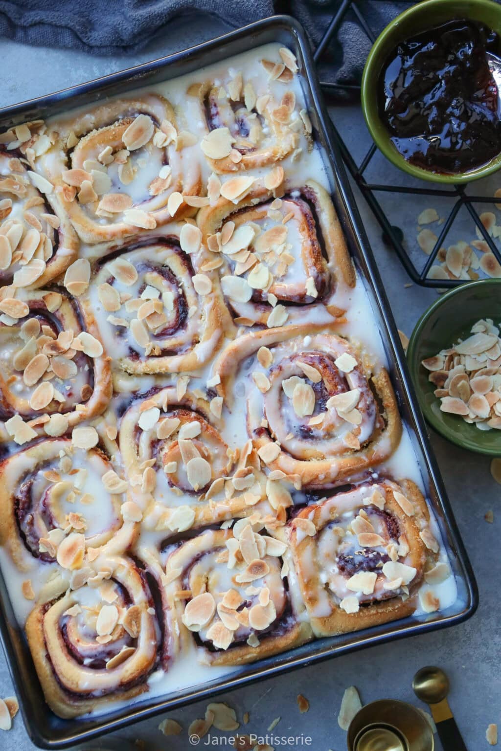 Bakewell Rolls! - Jane's Patisserie