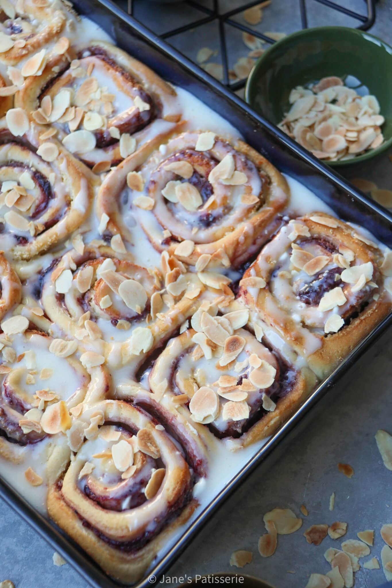 Bakewell Rolls! - Jane's Patisserie