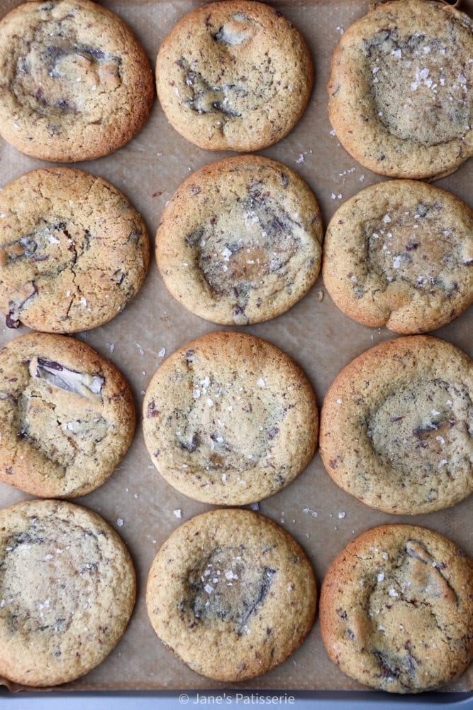 Sourdough Discard Chocolate Chip Cookies - Jane's Patisserie