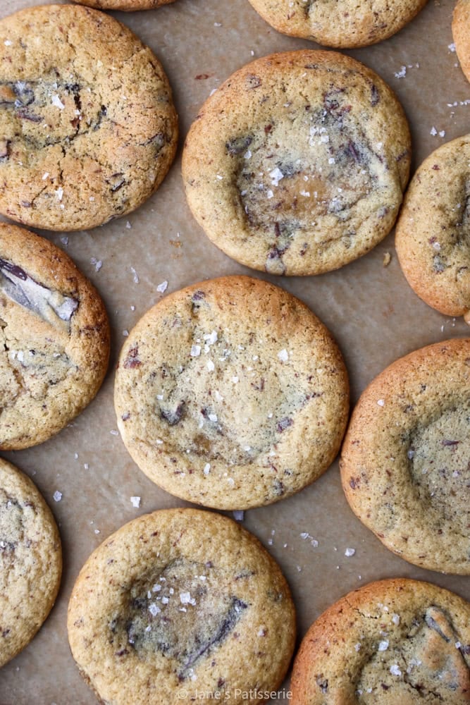 Sourdough Discard Chocolate Chip Cookies - Jane's Patisserie