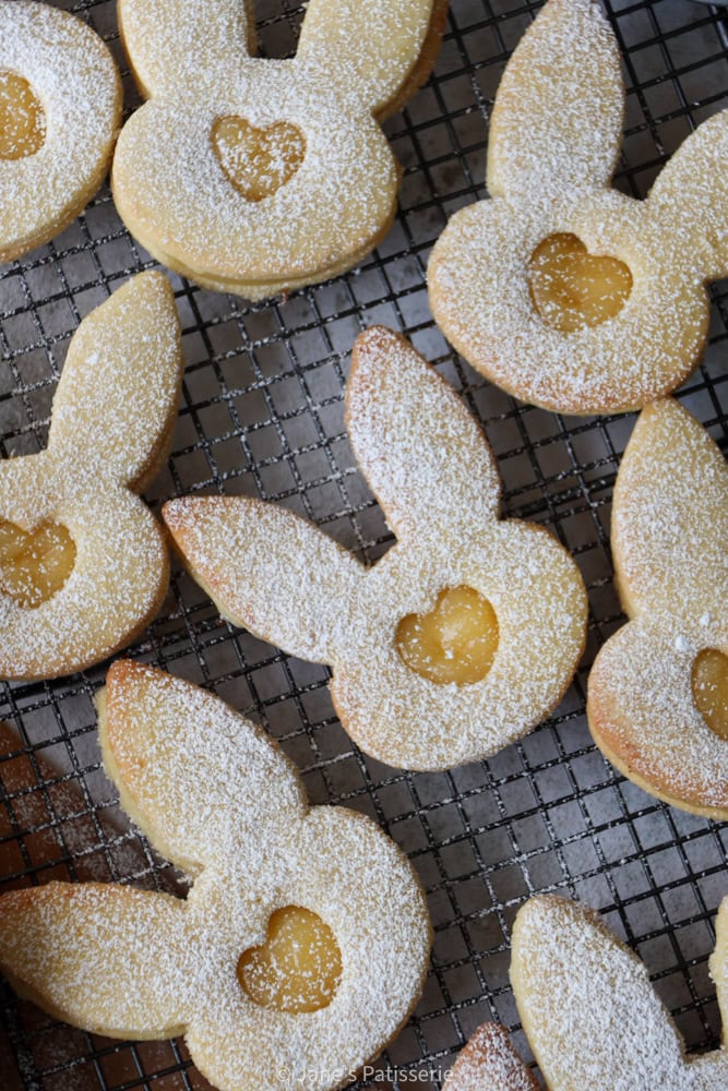 Easter Bunny Sandwich Biscuits - Jane's Patisserie