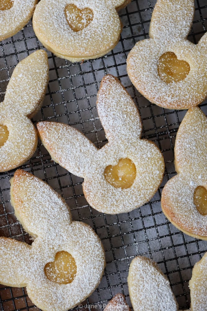 Easter Bunny Sandwich Biscuits - Jane's Patisserie