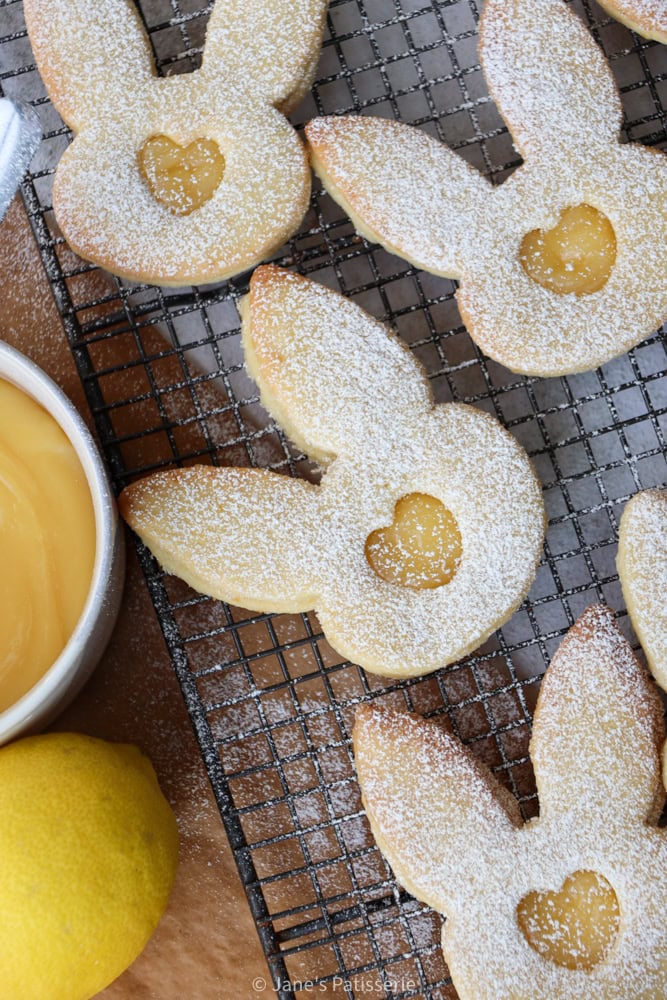 Easter Bunny Sandwich Biscuits - Jane's Patisserie