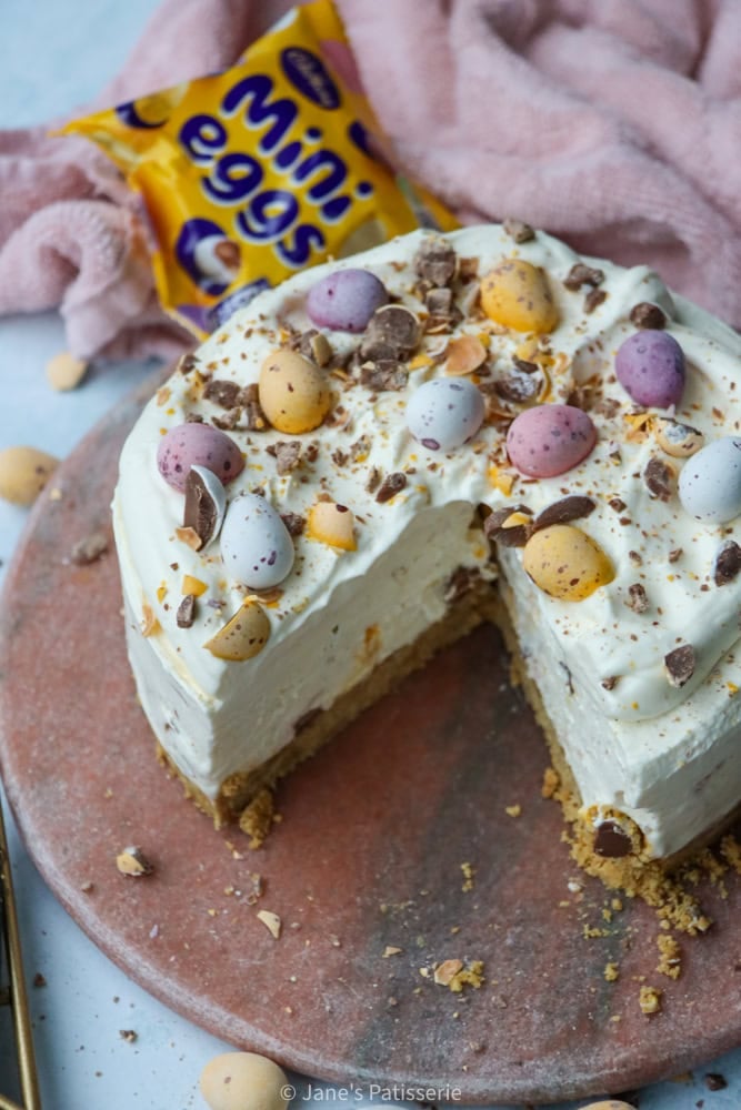 Mini Egg Mini Cheesecake (Small batch bakes) - Jane's Patisserie