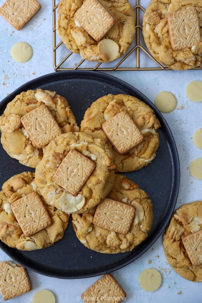 Easy Custard Cream Cookie Recipe | Jane's Patisserie